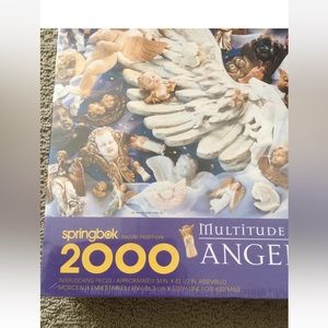 Springbok | Games | Multitude Of Angels 200 Piece Puzzle New | Poshmark